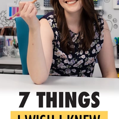 7 Things I Wish I knew as a Beginner Artist - Advice for New Artists