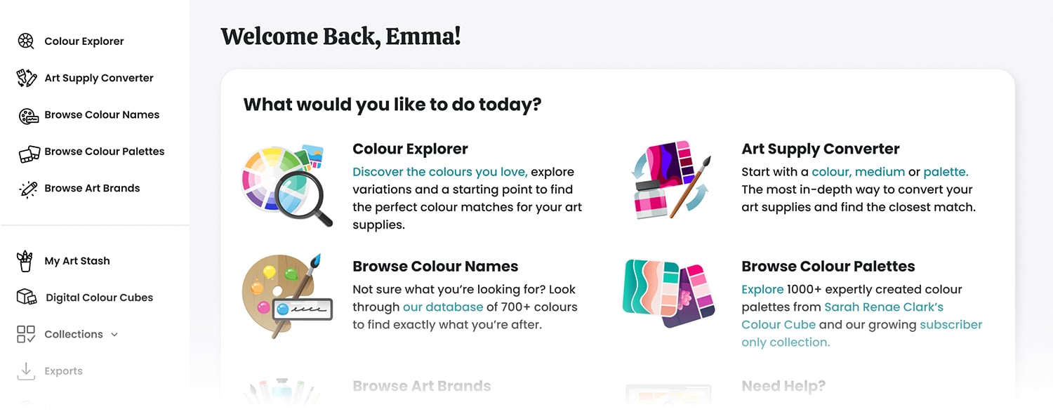 Colour Cube: 2nd Edition - Colour Palette Cards by Sarah Renae Clark