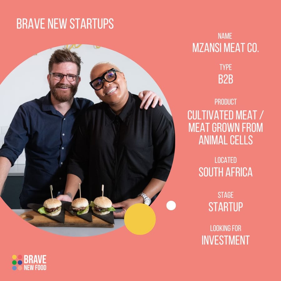 Mzansi Meat Co: A foodtech company growing meat directly from animal ...