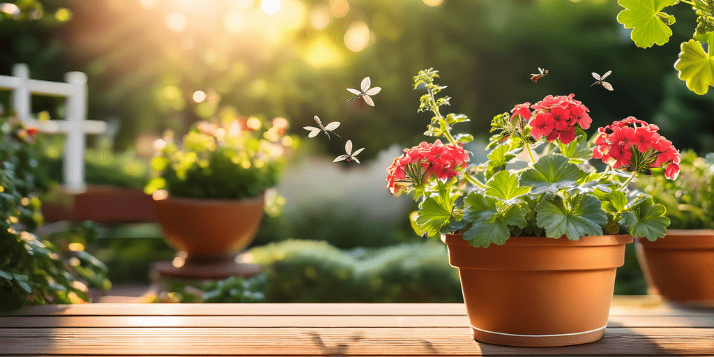 Qual planta repele vespas?