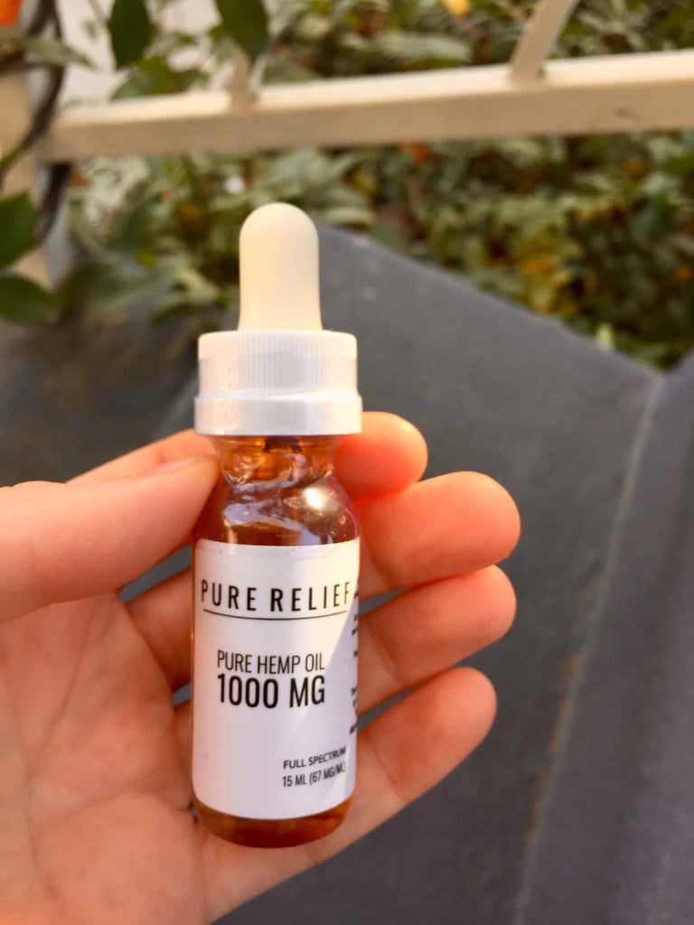 Pure Relief Hemp CBD Oil 1,000 MG Review