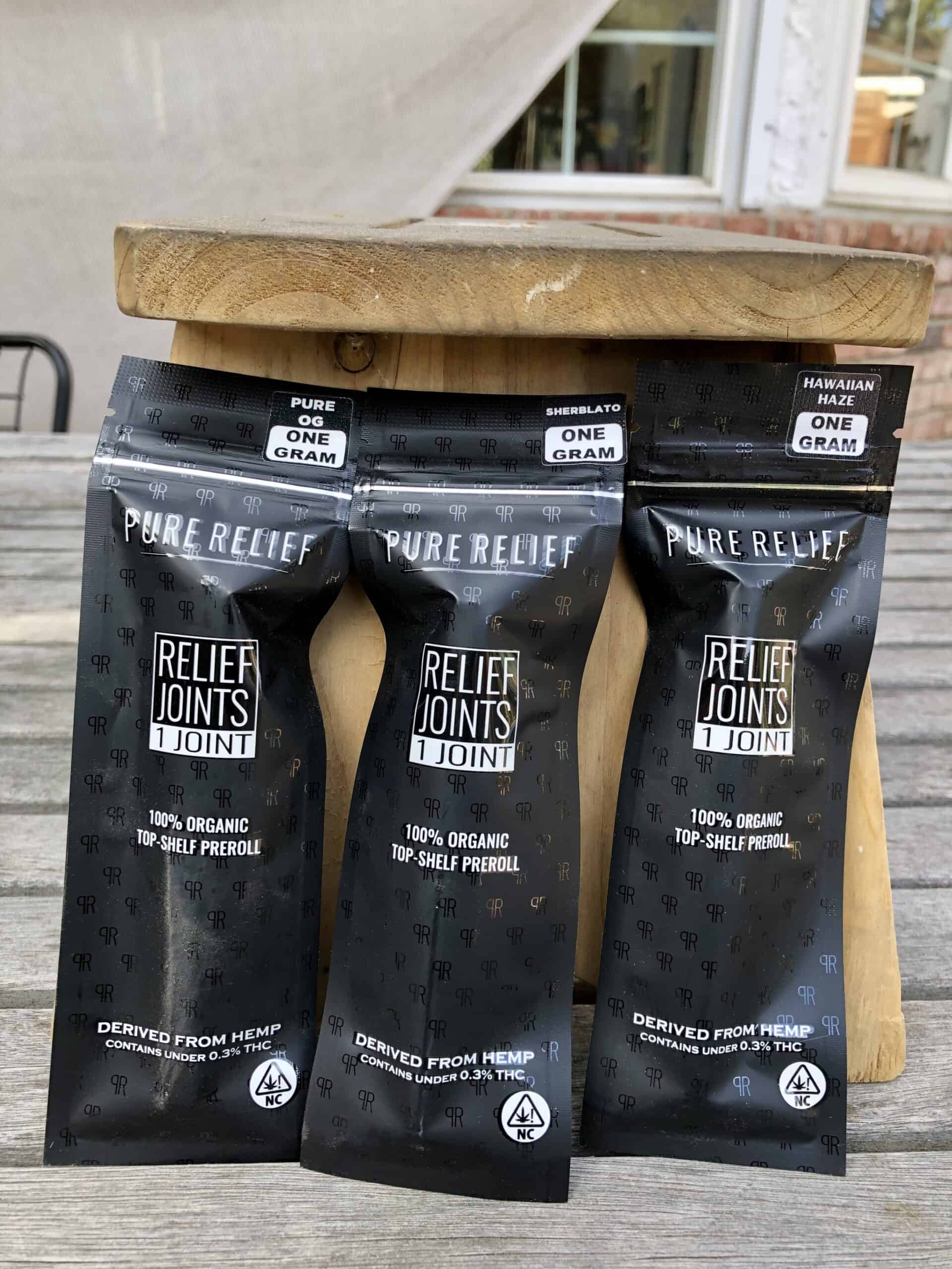 Pure Relief: Review Of Pre-Rolled Joints (Relief Joints)