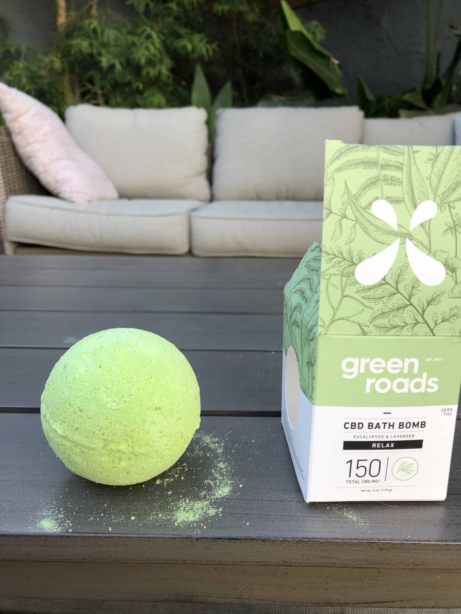CBD Review: Green Roads - Relax CBD Bath Bomb