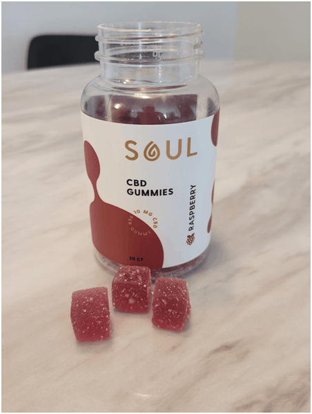 Discover The Best Soul CBD Gummies Review (Raspberry Flavor)