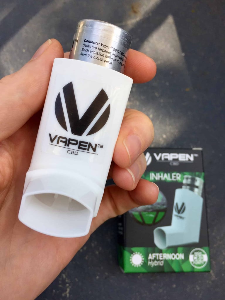 Vapen Review: CBD Afternoon Hybrid Inhaler (Bubblegum)