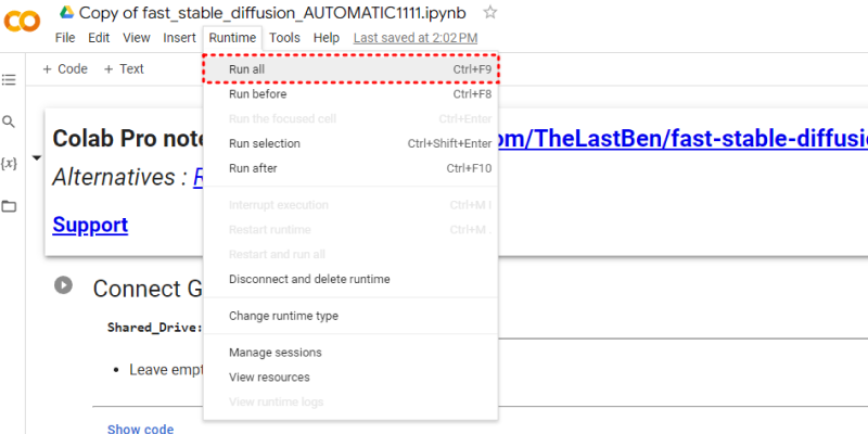 How to Run Stable Diffusion on Google Colab - Oksuro