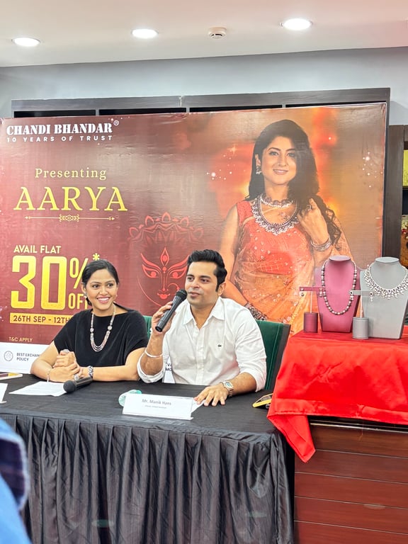 Chandi Bhandar Celebrates Durga Puja with Exclusive Aarya and Amogh ...