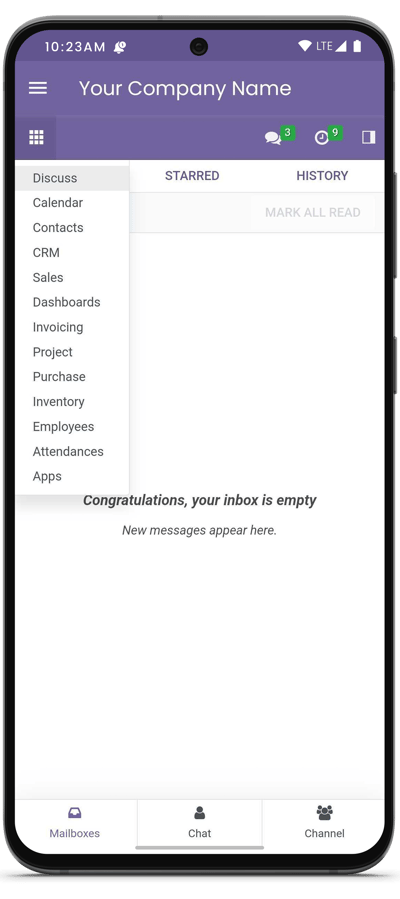 Odoo Community Mobile App