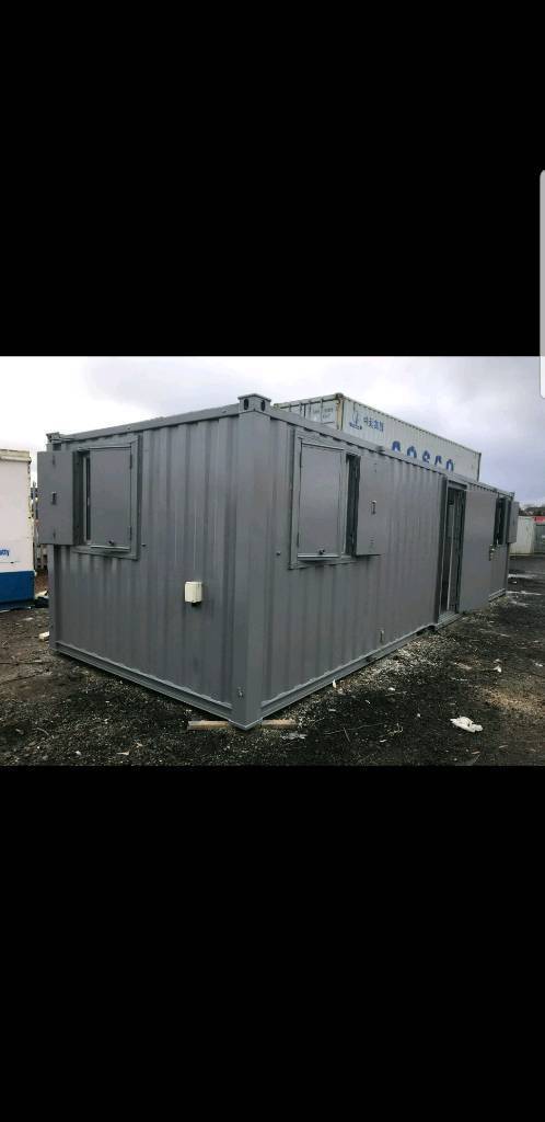 32ft Portable Cabin Portable Office Site Office Welfare Unit Shipping ...