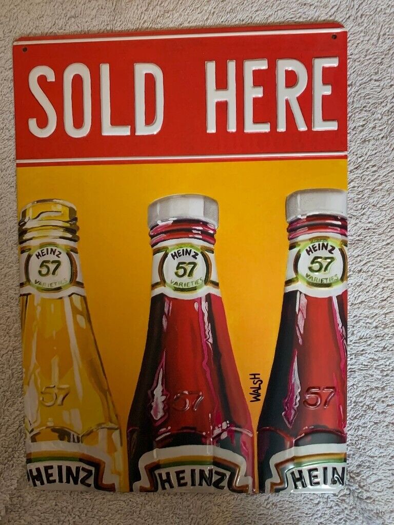 New Metal Heinz 57 Advertising Sign IP1 | in Ipswich, Suffolk | Gumtree