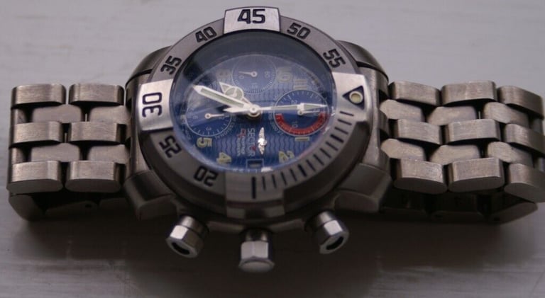 Sector Diving Team 1000 Automatic mechanical Titanium chronograph ...