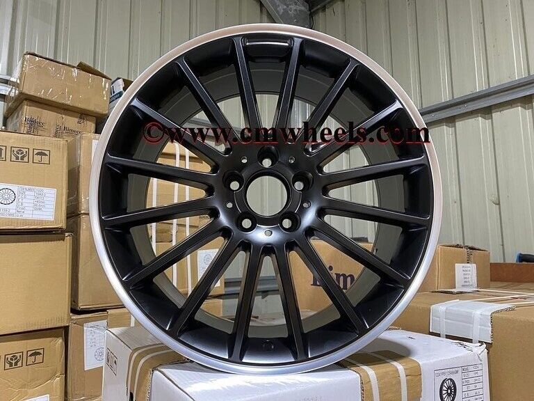 19" Inch Multi spoke C63 AMG Style Wheels merc C E A S Class 5X112 W204 ...