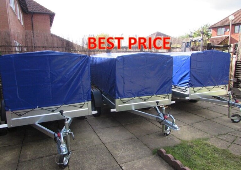 NEW Car camping box trailer 7ft x 4ft with top cover 750kg | in Walnut ... NEW Car camping box trailer 7ft x 4ft with top cover 750kg | in Walnut ...