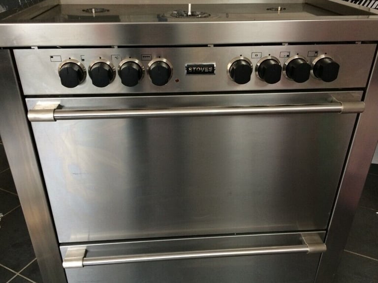 NEW Cooker 900DF 90cm Dual Fuel Range Cooker - Stainless Steel | in ...