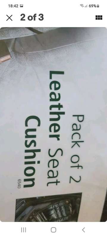 New leather seat cushions | in Lowestoft, Suffolk | Gumtree