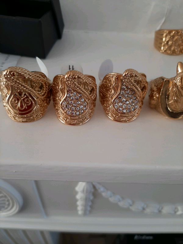 18ct gf heavy saddle rings | in Morpeth, Northumberland | Gumtree