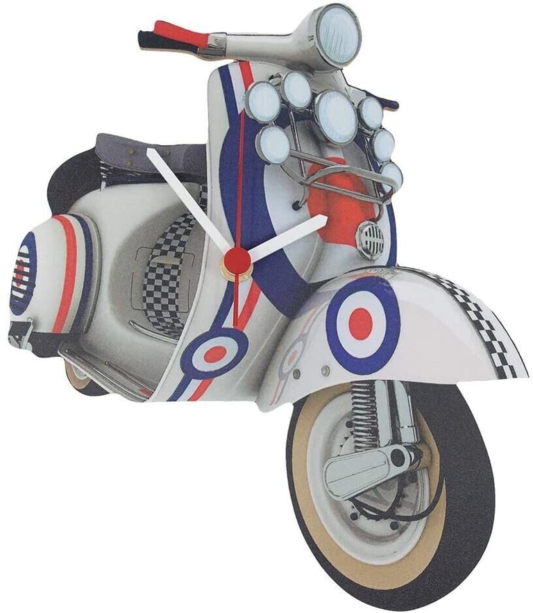 Vespa Mod Scooter Clock | in Montrose, Angus | Gumtree