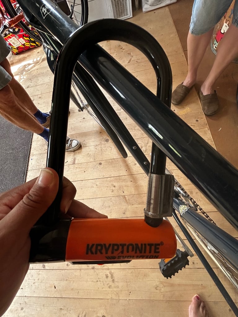 State Bicycle Co bike with Kryptonite lock | in Enfield, London | Gumtree