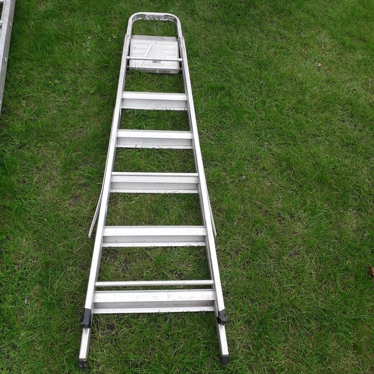 ALUMINIUM STEP LADDER FOR SALE . COULD DELIVER . | in Newcastle, Tyne ...