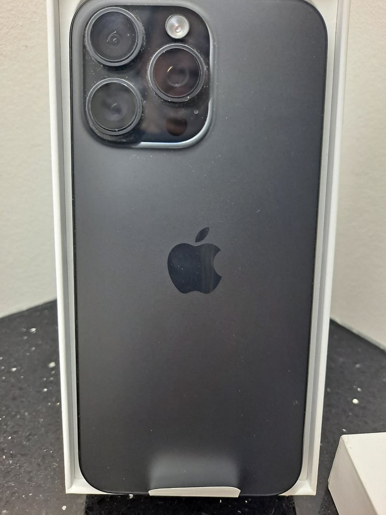 APPLE IPHONE 15 PRO MAX UNLOCKED 256GB 5G BLACK TITANIUM BOXED WITH ...