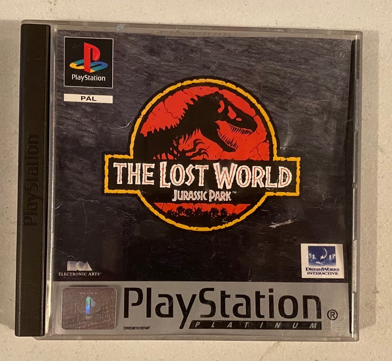 PlayStation 1 Jurassic Park The Lost World Game. PS1 | in Newbury ...