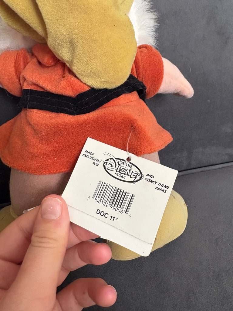 Snow White doc 11 inch plush vintage Disney | in Newcastle, Tyne and ...