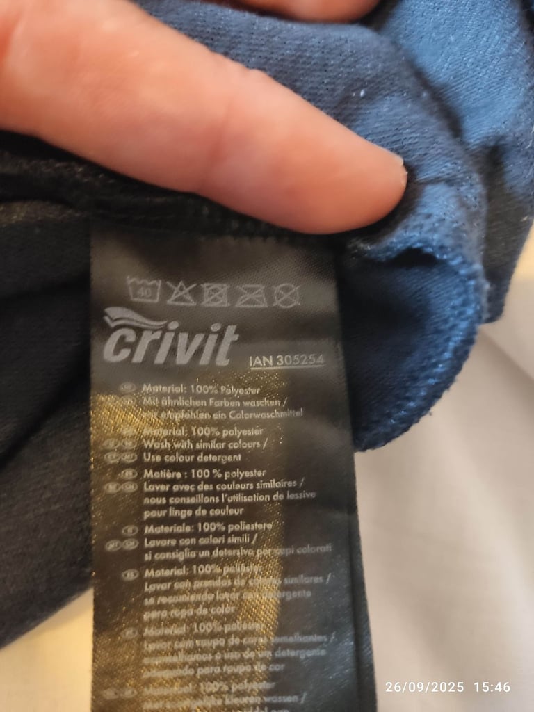 CRIVIT Mens Tracksuit Trousers Medium Navy Blue Polyester | in Gosport ...
