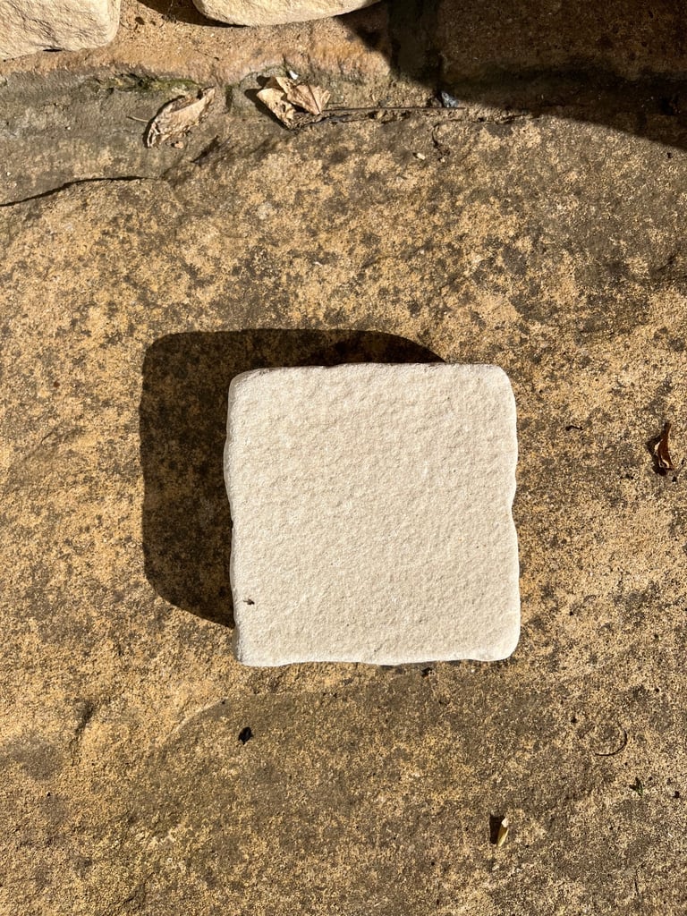 Limestone square cobbles edging stones 10cm x 10cm (150ish) | in ...