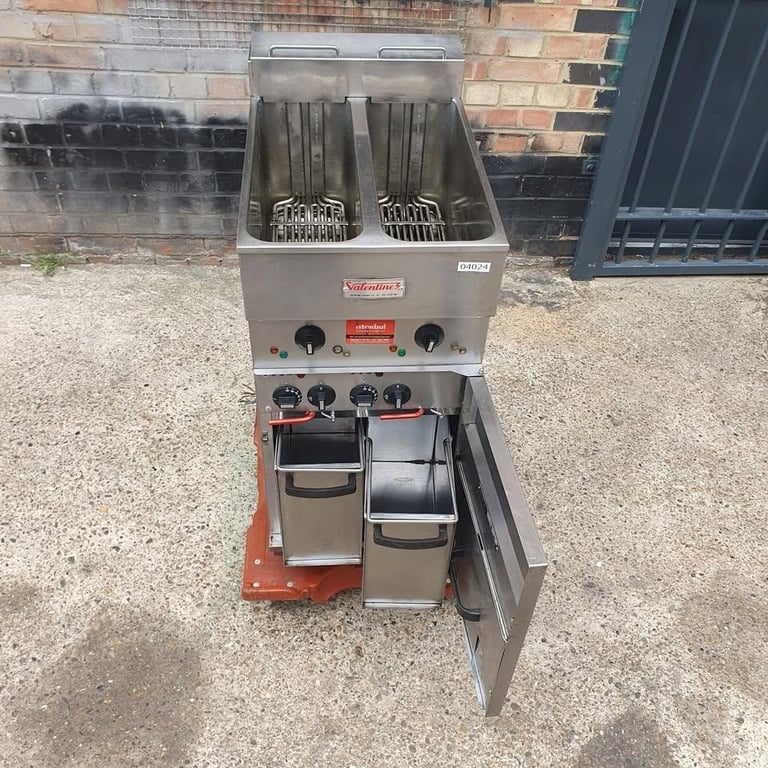Valentine Fryer V2200T-Three Phase Turbo 23 KW Electric Chips Fryer-25 ...