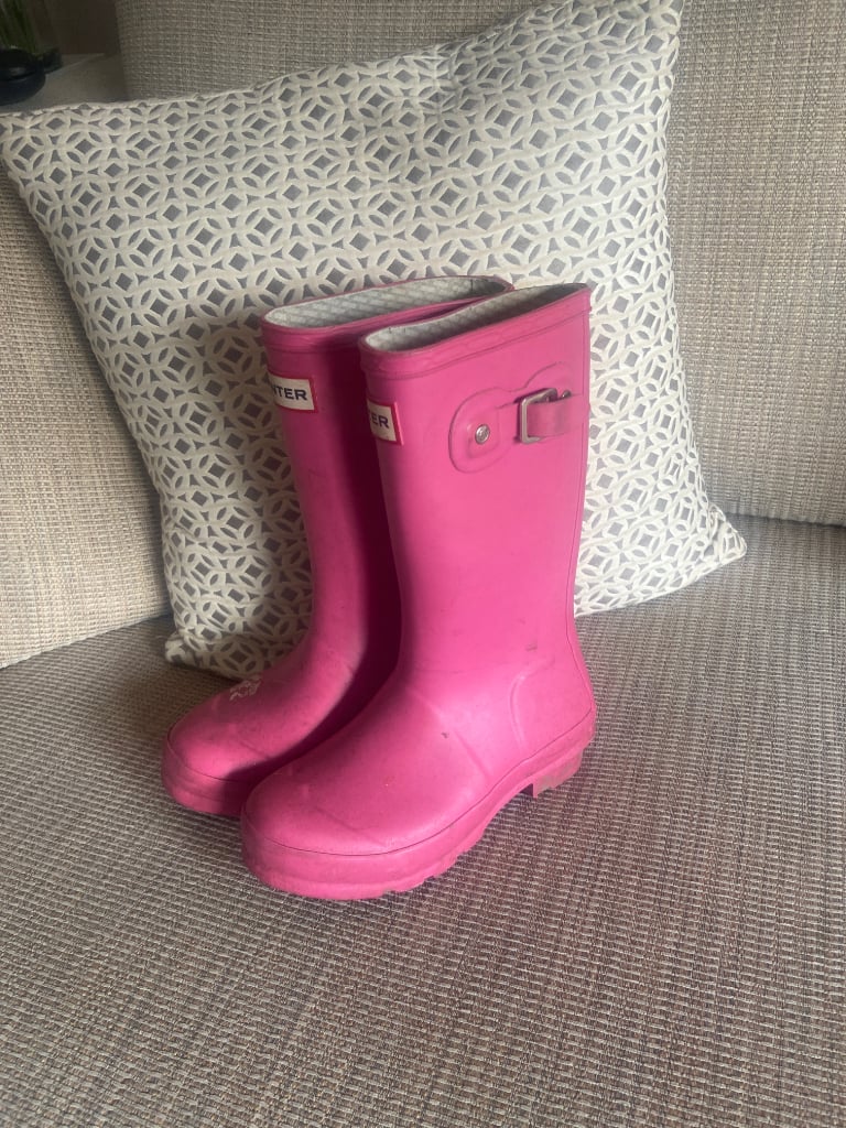 Kids pink hunter wellies | in Perth, Perth and Kinross | Gumtree