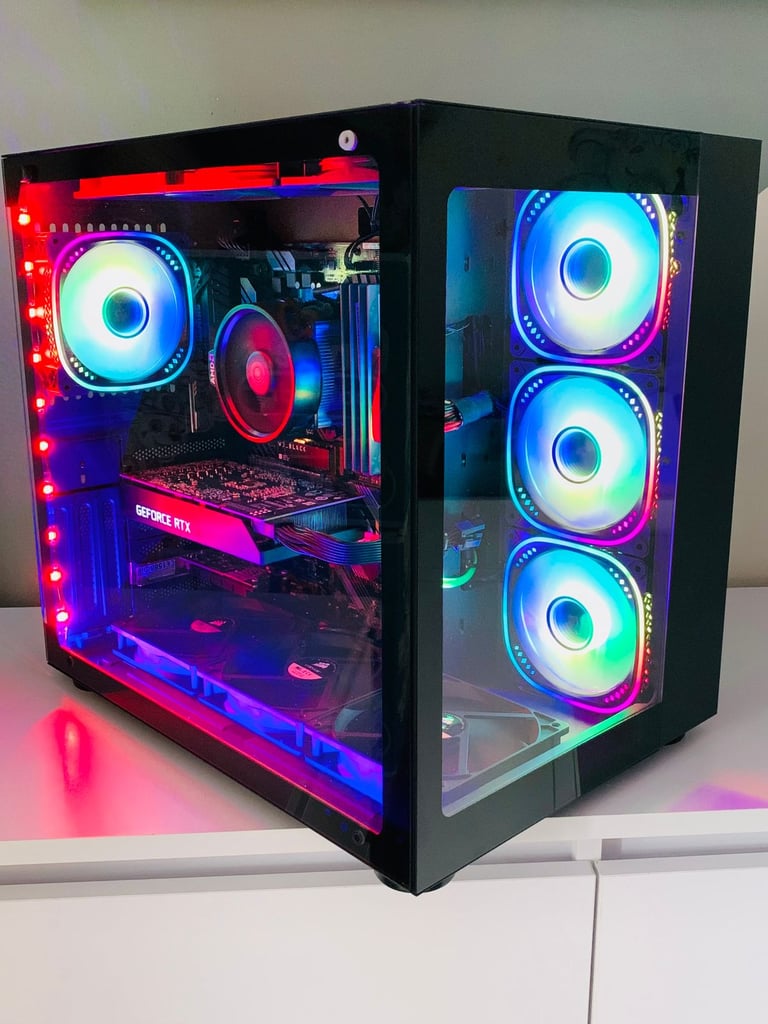 Gaming PC AMD Ryzen 7 / 12 GB RTX 3060/ 24GB RAM + 1TB NVME SSD ...