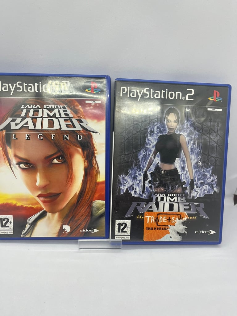 Lara Croft Tomb Raider: The Angel of Darkness & Tomb Raider Legend PS2 ...
