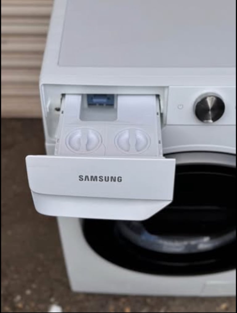Samsung eco bubble 9kg washing machine 1400rpm auto dose smart 3 months ...