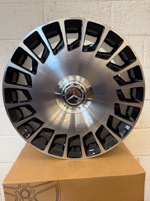 20 inch Staggered Maybach Style Wheels For Mercedes E / S Class - LAST ...