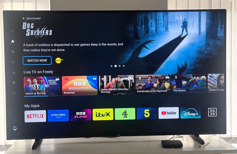 55 inch Bush Freely Smart TV | in Sunderland, Tyne and Wear | Gumtree