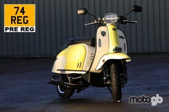 Royal Alloy GP 300cc ABS LC Modern Classic Retro Automatic Scooter For ...