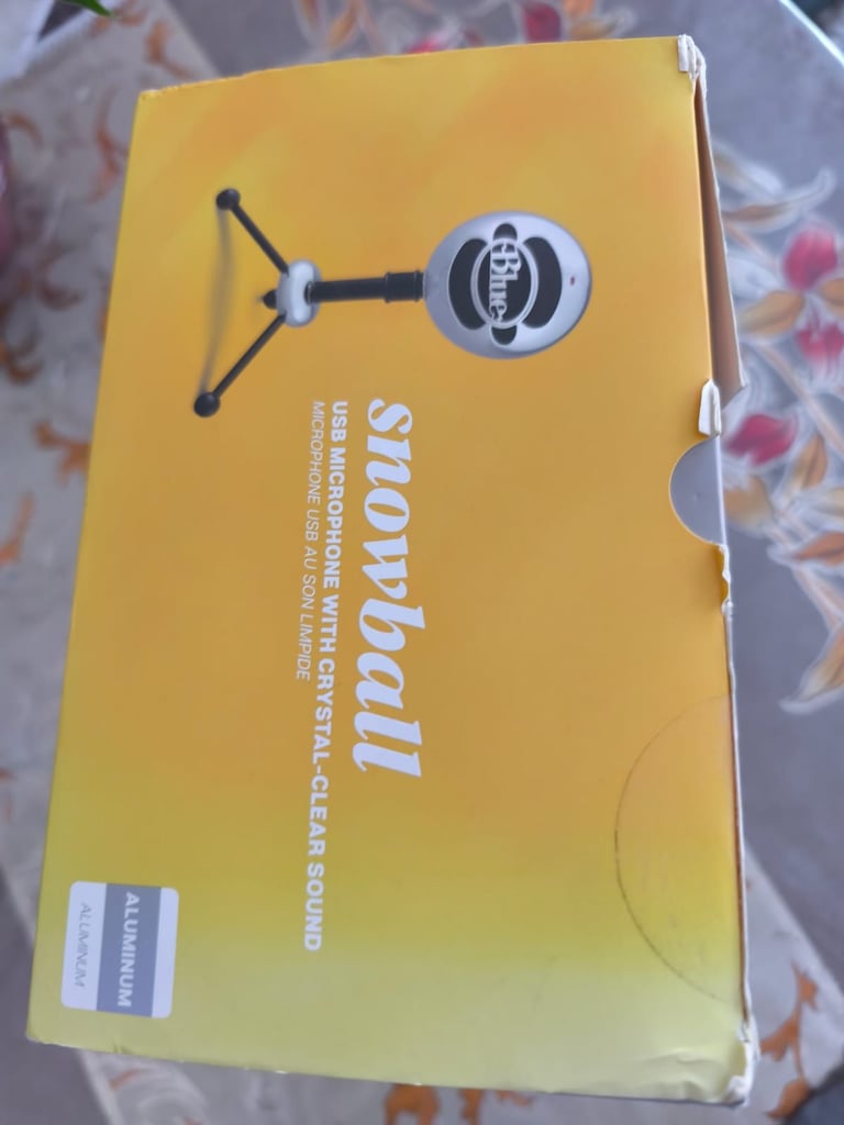 Blue Snowball iCE USB Mic for Recording, Streaming, Podcasting, Gaming ...