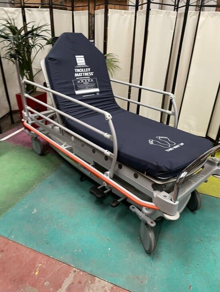 New Hydraulic Hospital Stretcher Trolley/E-MED 1200 Hydraulic Patient ...