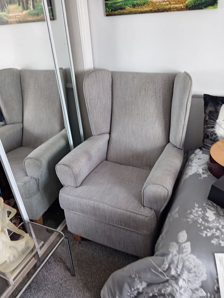 Wing back arm chair | in Hartlepool, County Durham | Gumtree