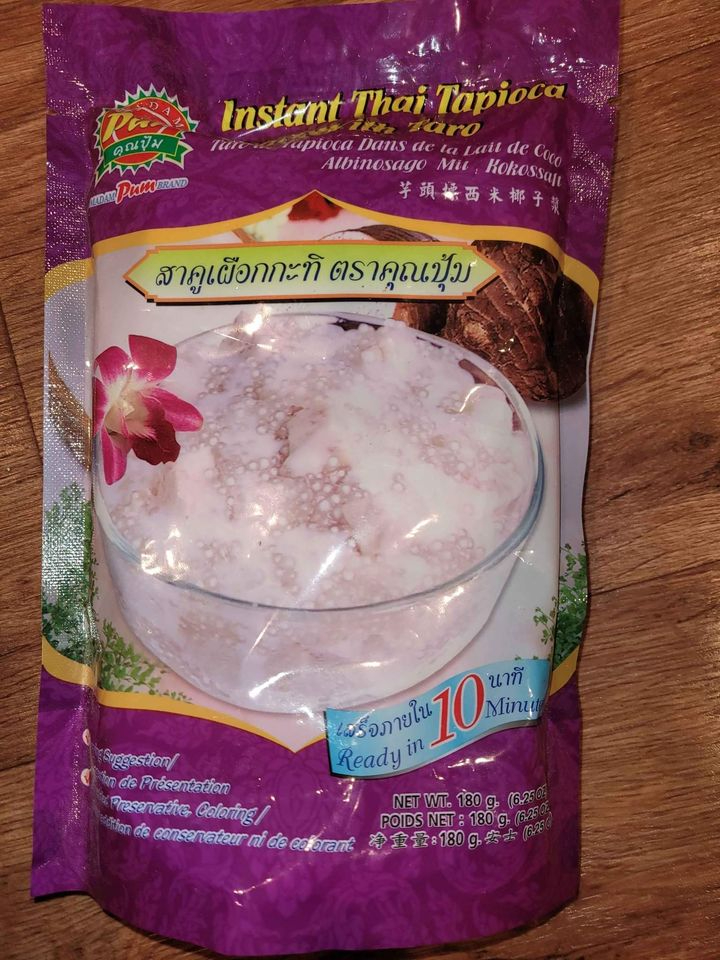 Instant thai tapioca pearl with taro, past bb date | in Derby ...