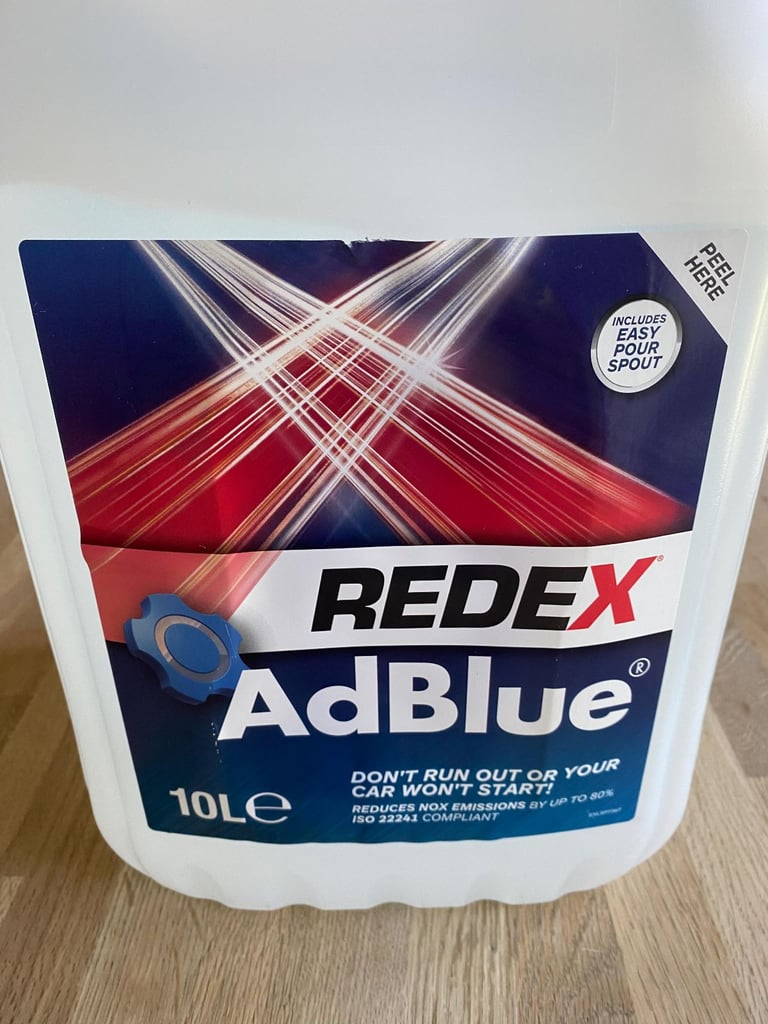 10 litres of high quality genuine Redex AdBlue diesel additive - sealed ...