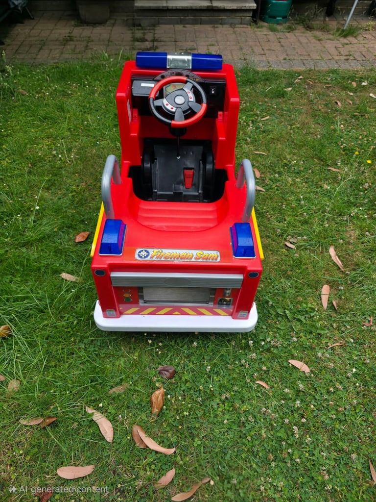 Ride On Battery Fire Engine - Fireman Sam 12v | in Kingston, London ...