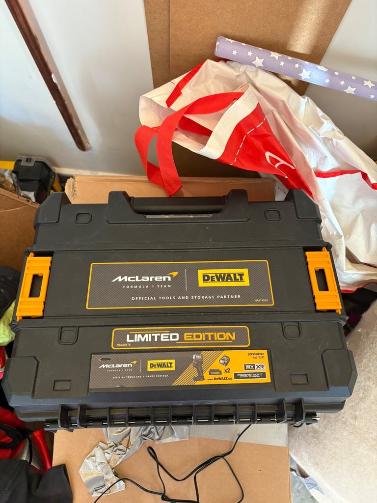 Dewaltf1 McLaren impact box limited ed | in Markinch, Fife | Gumtree