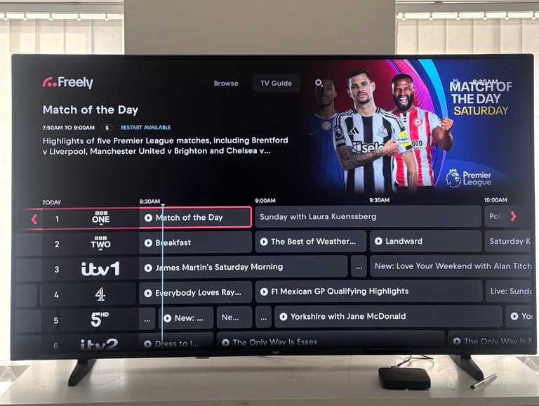 55 inch Bush Freely Smart TV | in Sunderland, Tyne and Wear | Gumtree