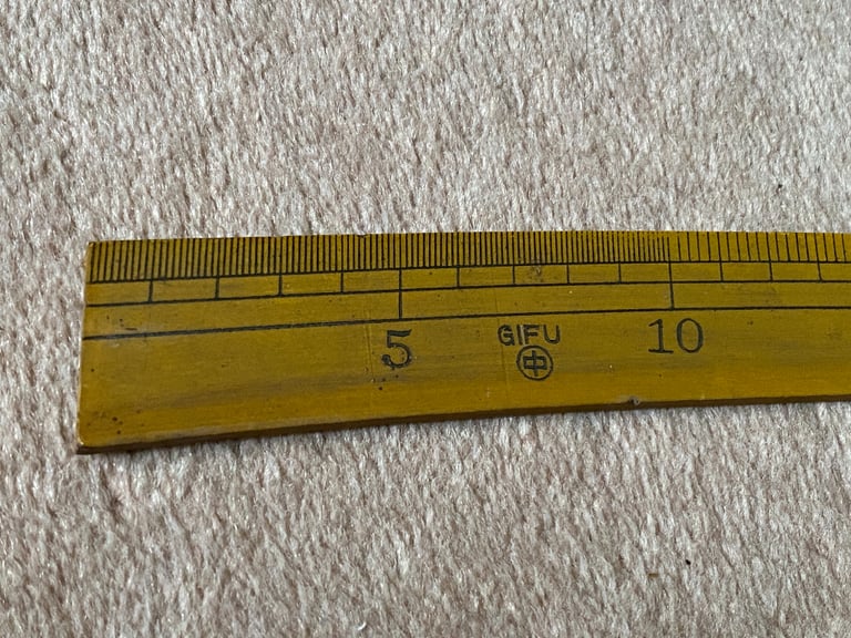 Curved Hard Wood Tailoring Drawing Sewing Ruler Measuring Scale, 60cm x ...
