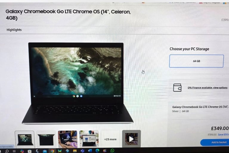 Laptop (Brand New) Chromebook 14inch Go LTE Chrome Operating System ...