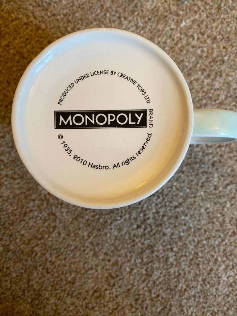Monopoly, Go to Jail, mug, 2010 Hasbro | in Winchester, Hampshire | Gumtree