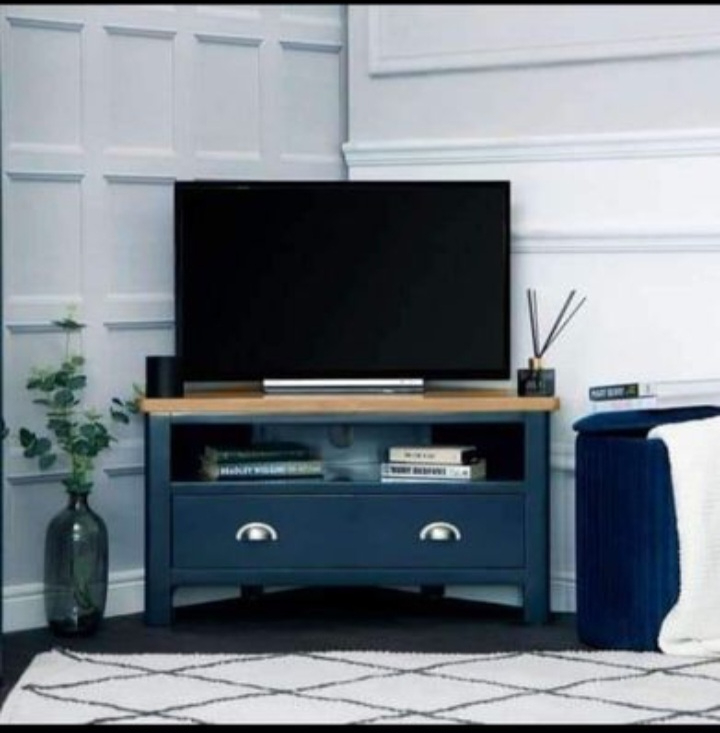 New Blue Compton TV Unit boxed | in Erskine, Renfrewshire | Gumtree