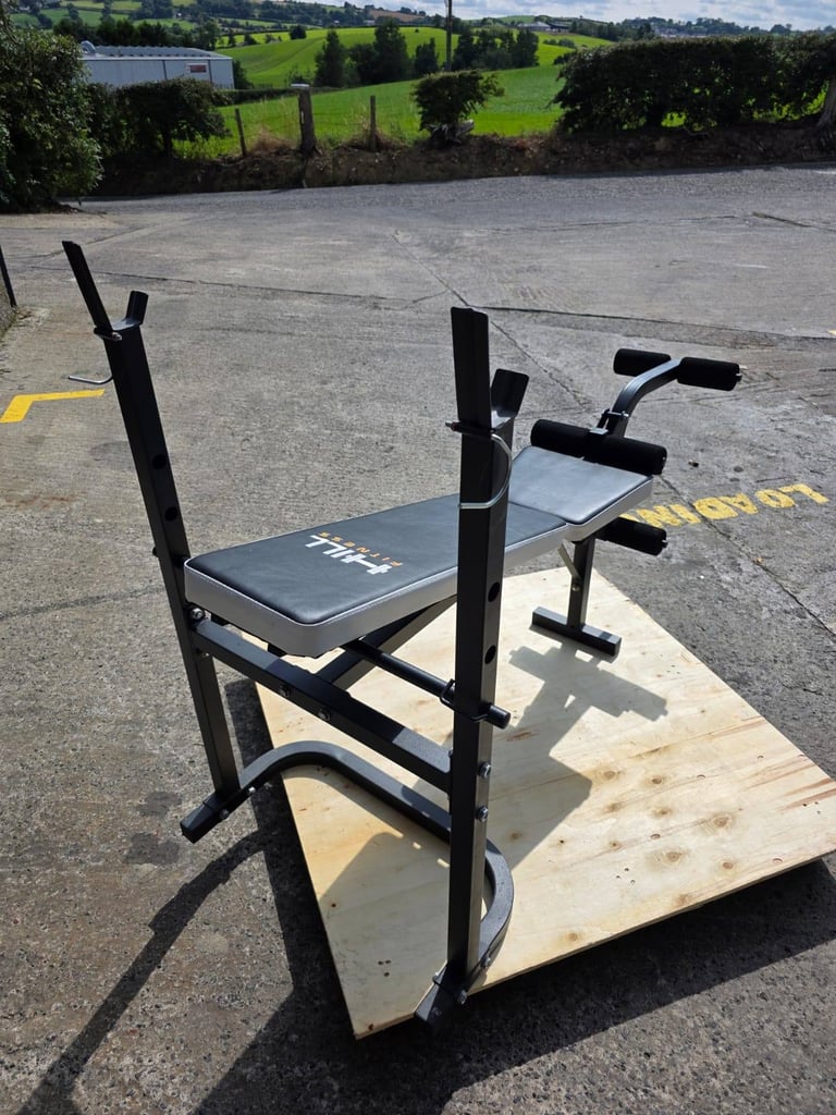 Home Weight Bench Hill Fitness Adjustable With Leg Curl Extension | in ...