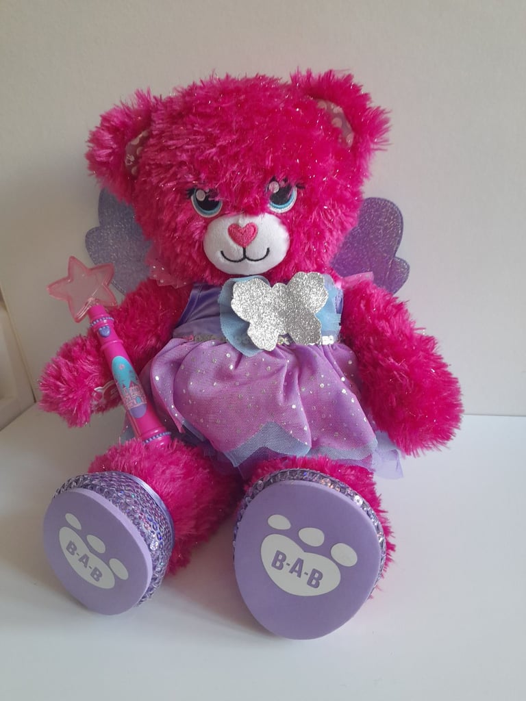 Build-a-bear glitter Barbie Bear and Brown Bear with outfits | in ...